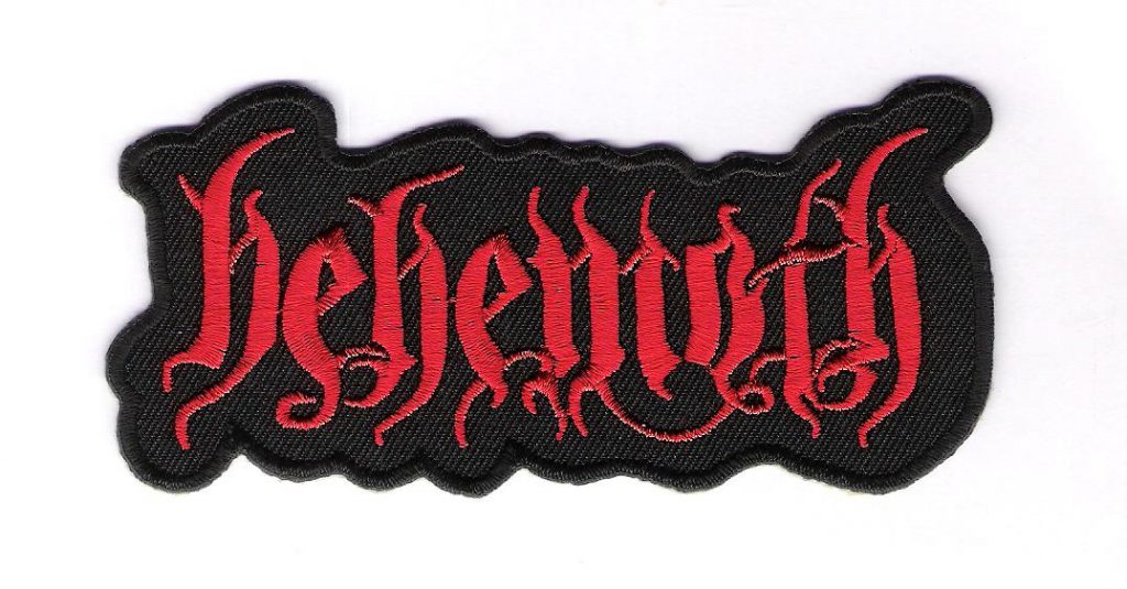 patch embroidered / écusson thermocollant Behemoth – Rock Métal Patches
